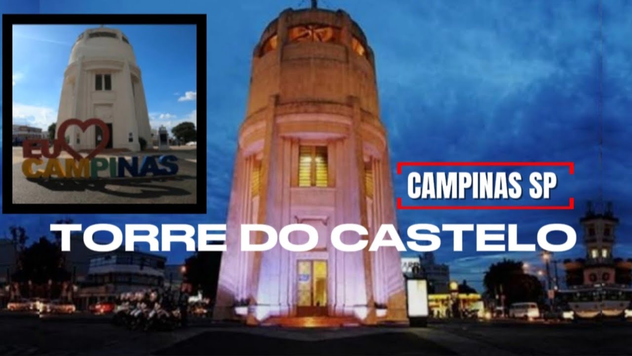 TORRE DO CASTELO! [ CAMPINAS SP ] ATUAL MUSEU DA SANASA COM VISTA ...