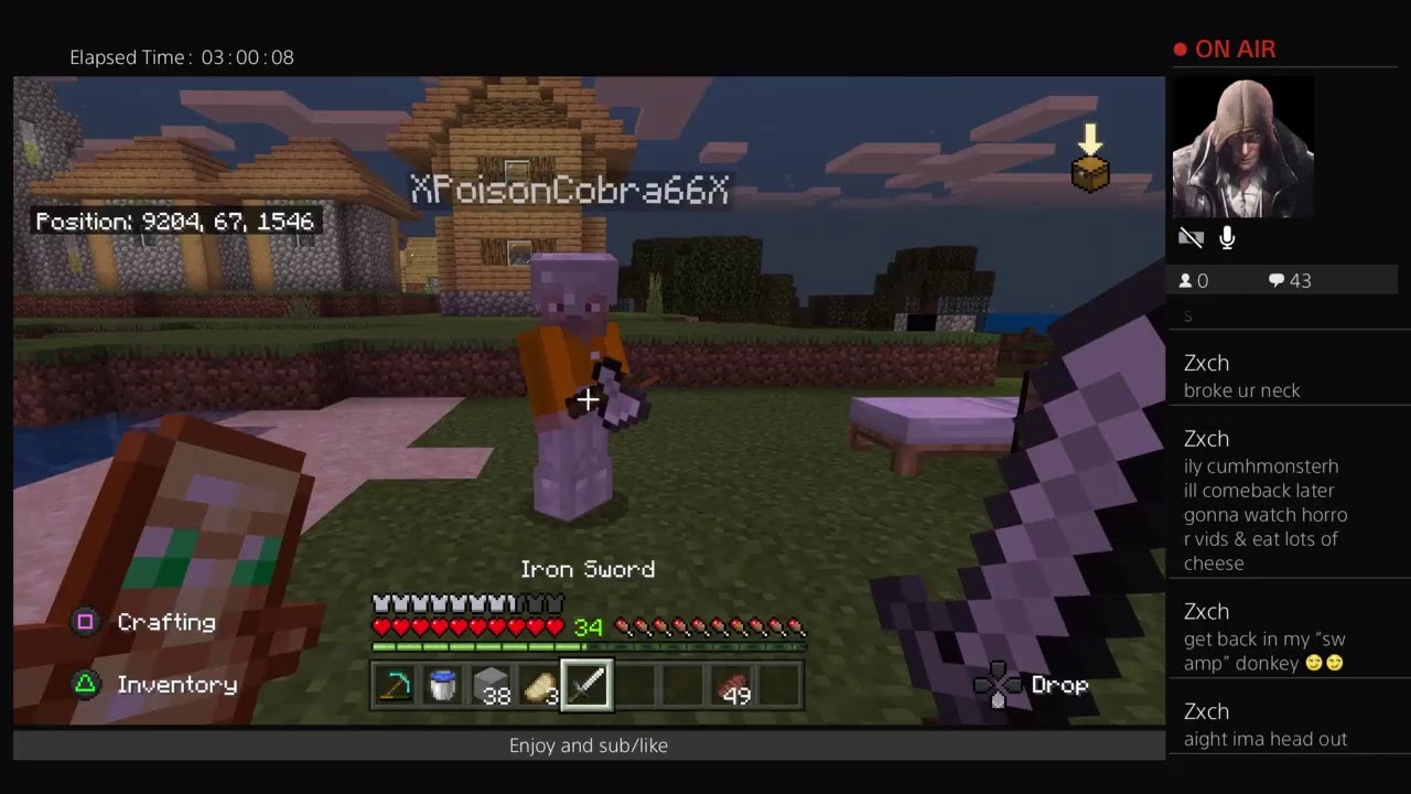 playing minecraft with the homies - YouTube