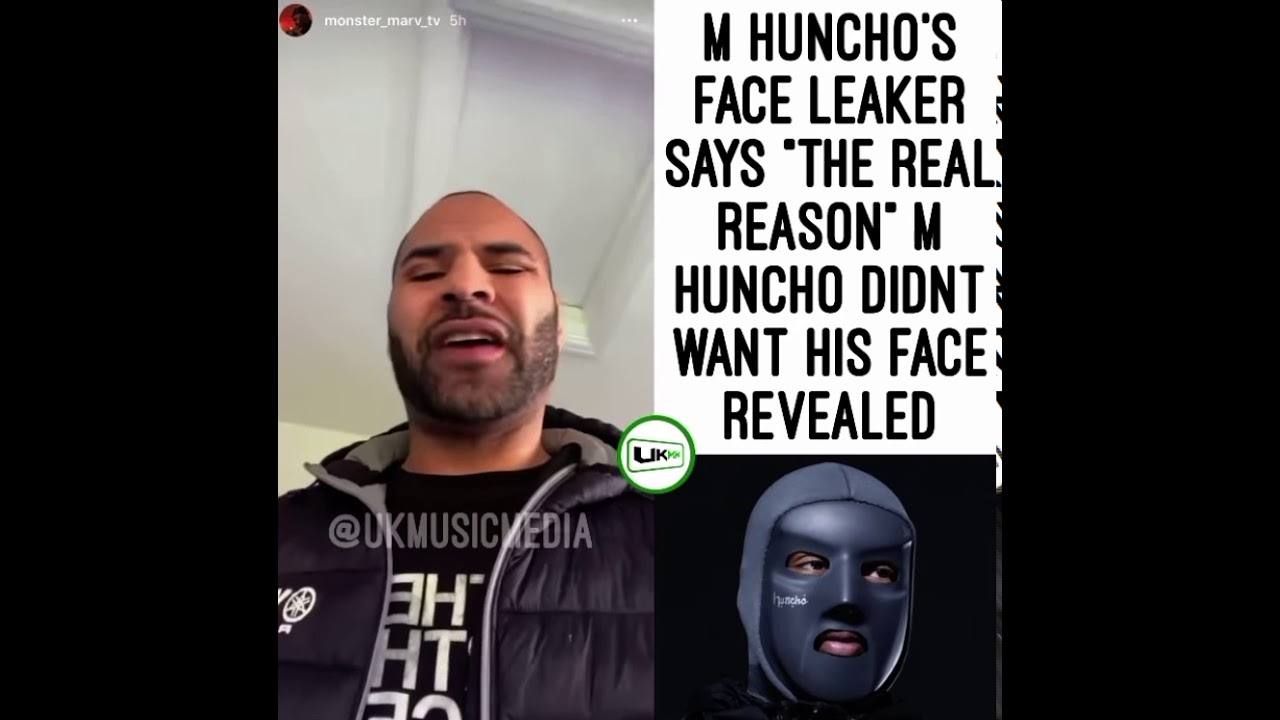 Why m huncho didn’t want to reveal his face - YouTube