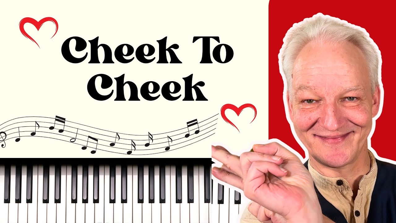 Cheek To Cheek piano tutorial, Swing - YouTube
