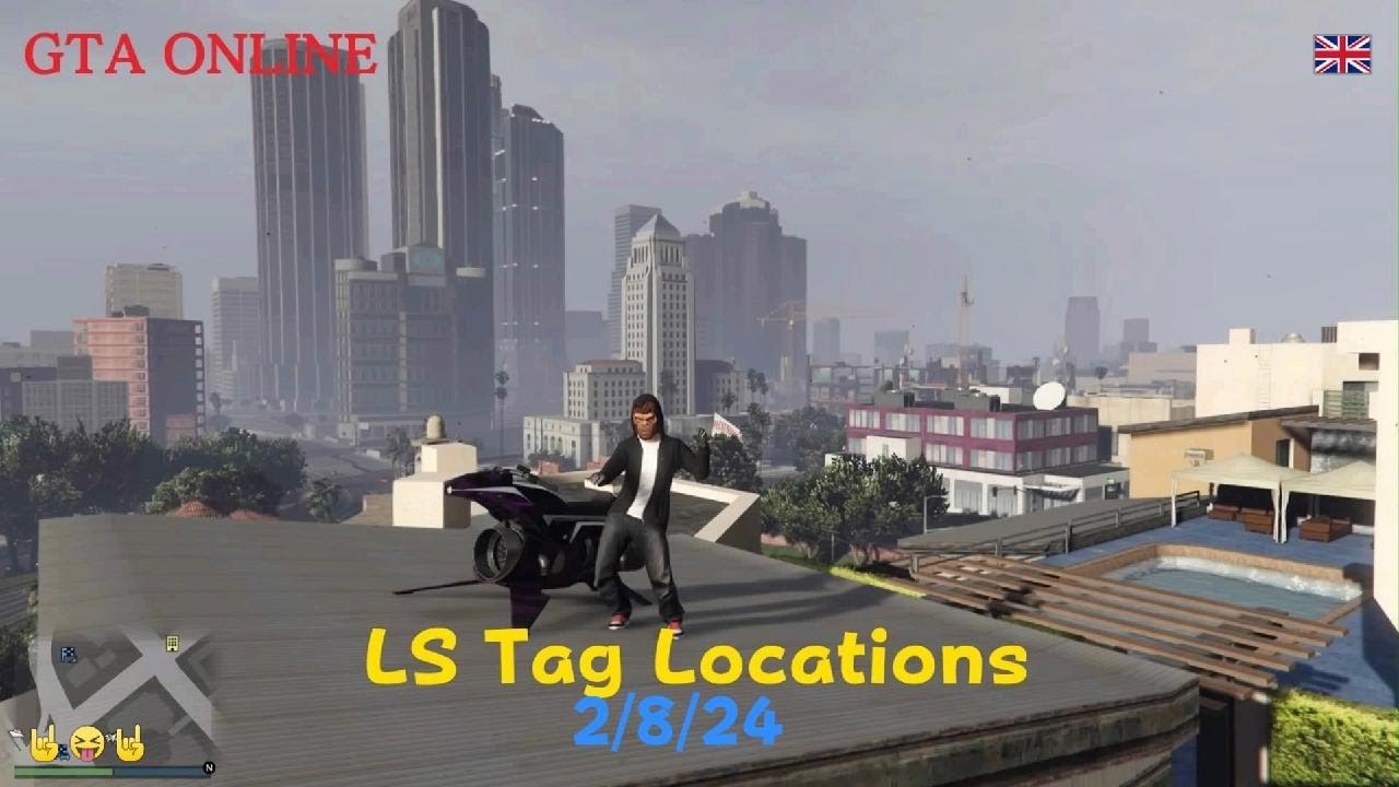 GTA Online - LS Tag Locations 2/8/24 - YouTube