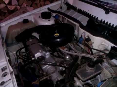 Lada Samara 1.5L Cold Start At -5°C - YouTube