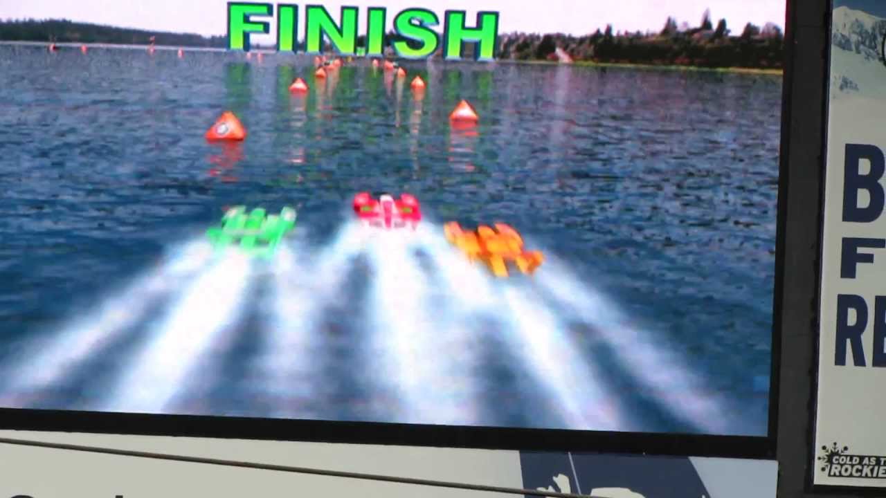 Hydroplane Race at Safeco Field 6-9-2012. - YouTube