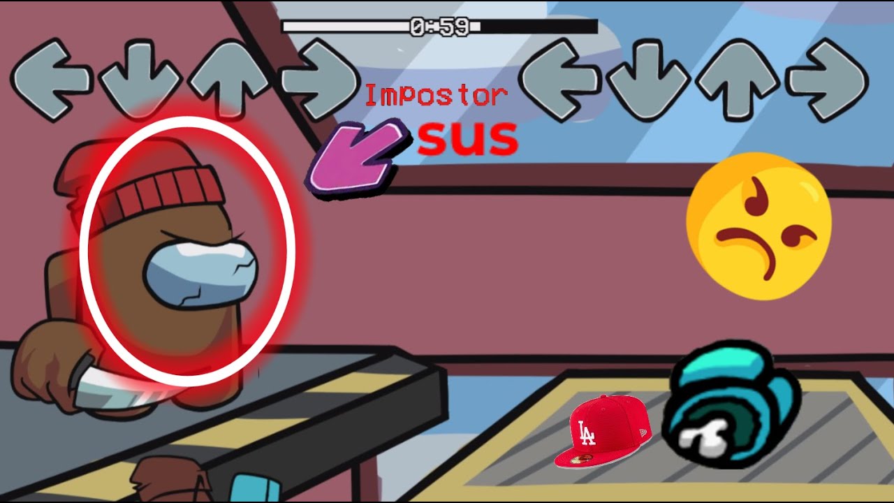 fnf vs brown impostor - YouTube