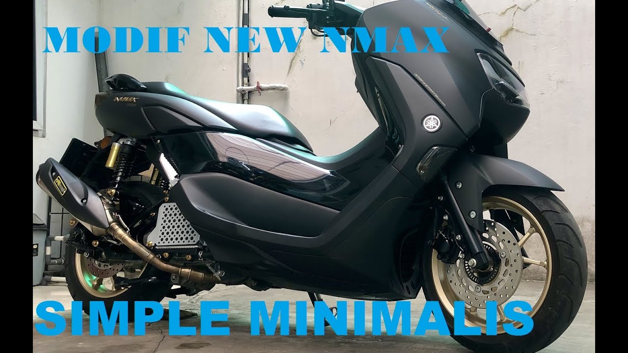 review modif new nmax simple minimalis - YouTube