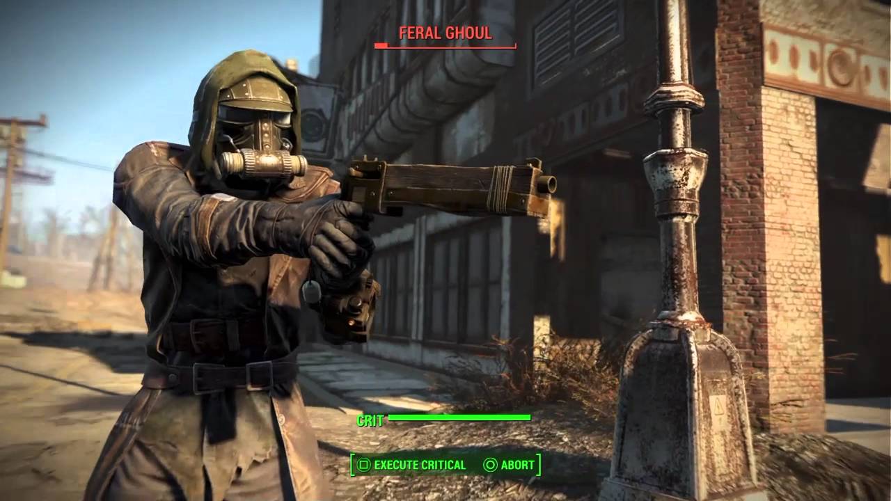 FALLOUT 4 - ghouls are scary - YouTube