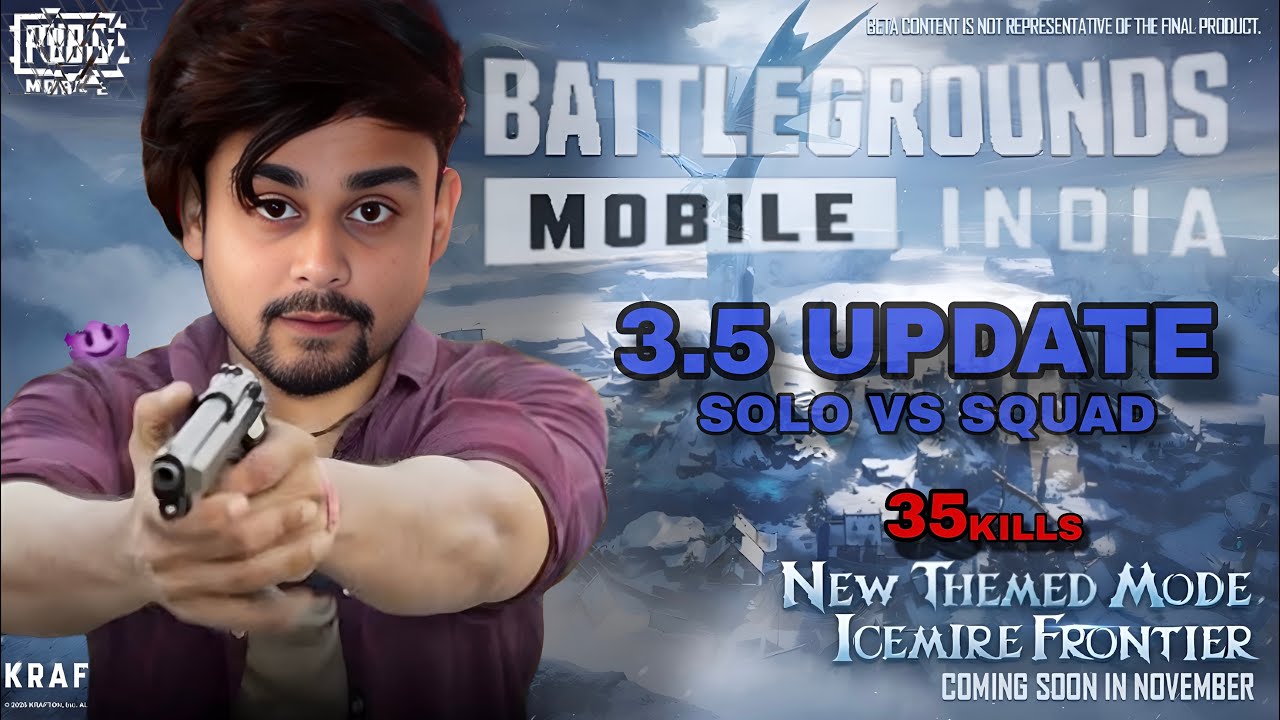 FINALLY!!🥳 NEW ICE AGE MODE GAMEPLAY! BGMI 3.5 UPDATE #bgmi #pubgmobile ...