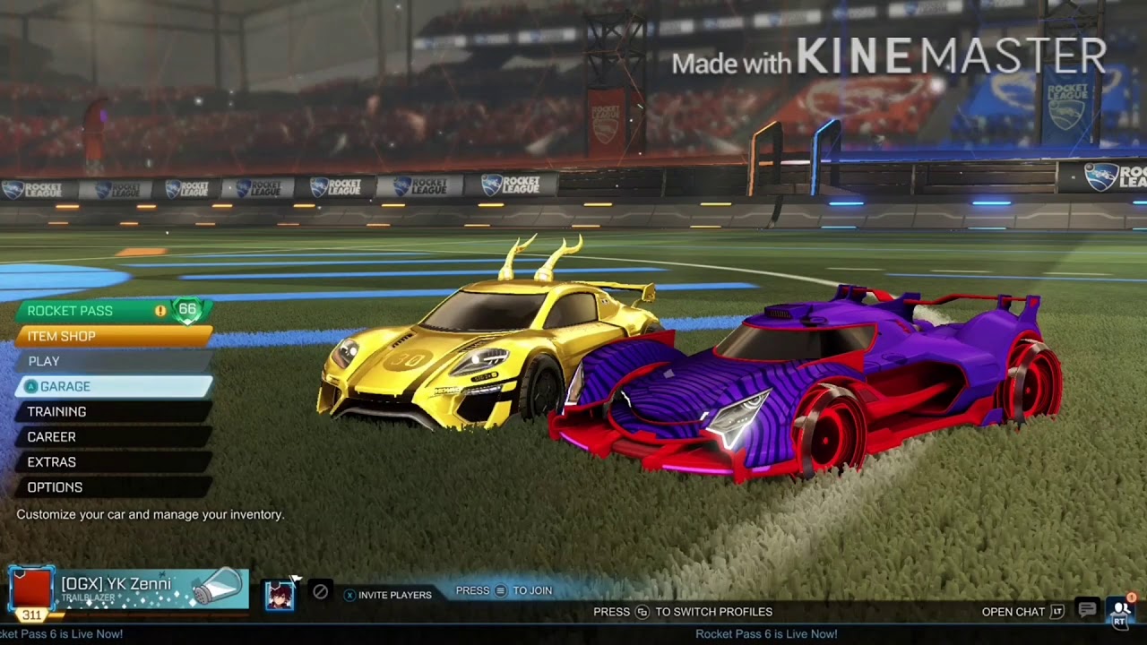Rocket league #3 ft.YK Pancakes - YouTube
