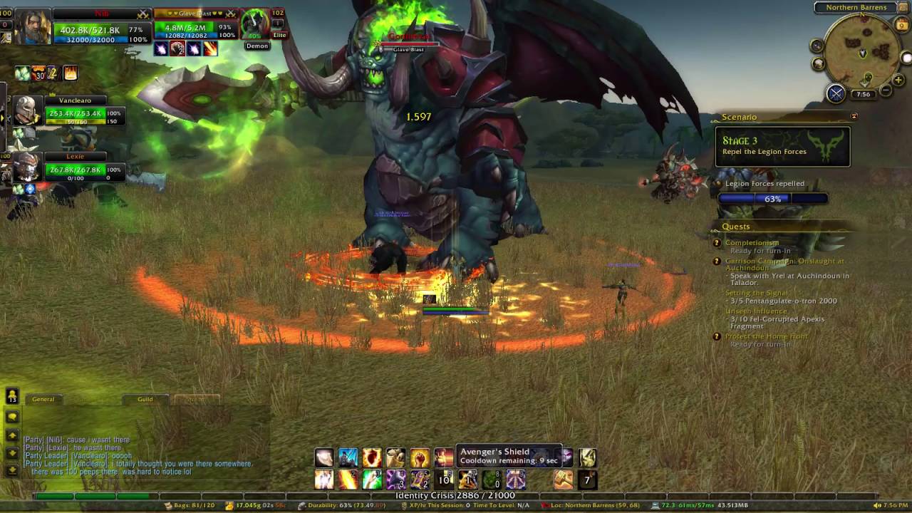 WoW: Legion - Northern Barrens Invasion - YouTube