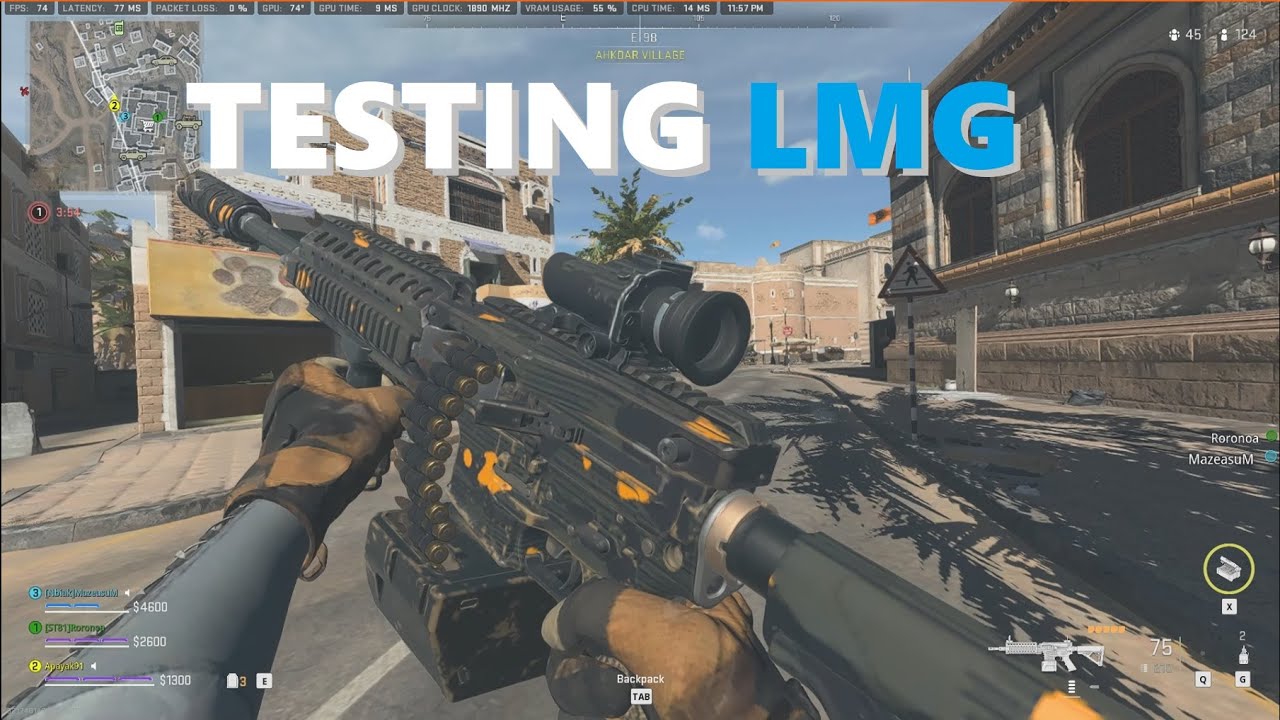 TESTING LMG - CALL OF DUTY WARZONE 2.0 - YouTube