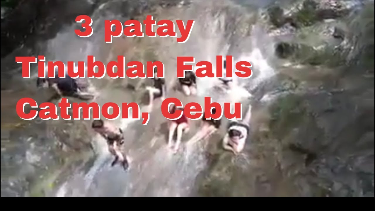 ACTUAL DRONE FOOTAGE TINUBDAN FALLS CATMON CEBU 3 PATAY September 26 ...