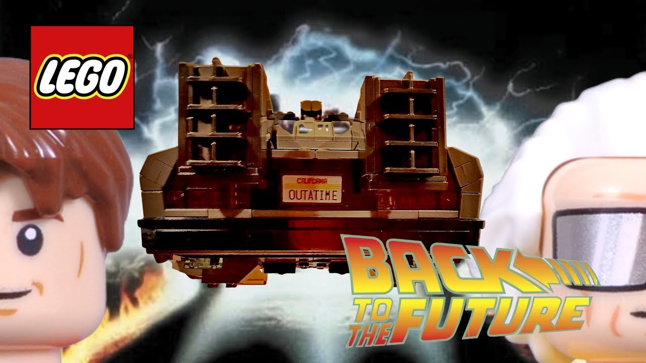 Building a DeLorean LEGO Set in Under an Hour - YouTube