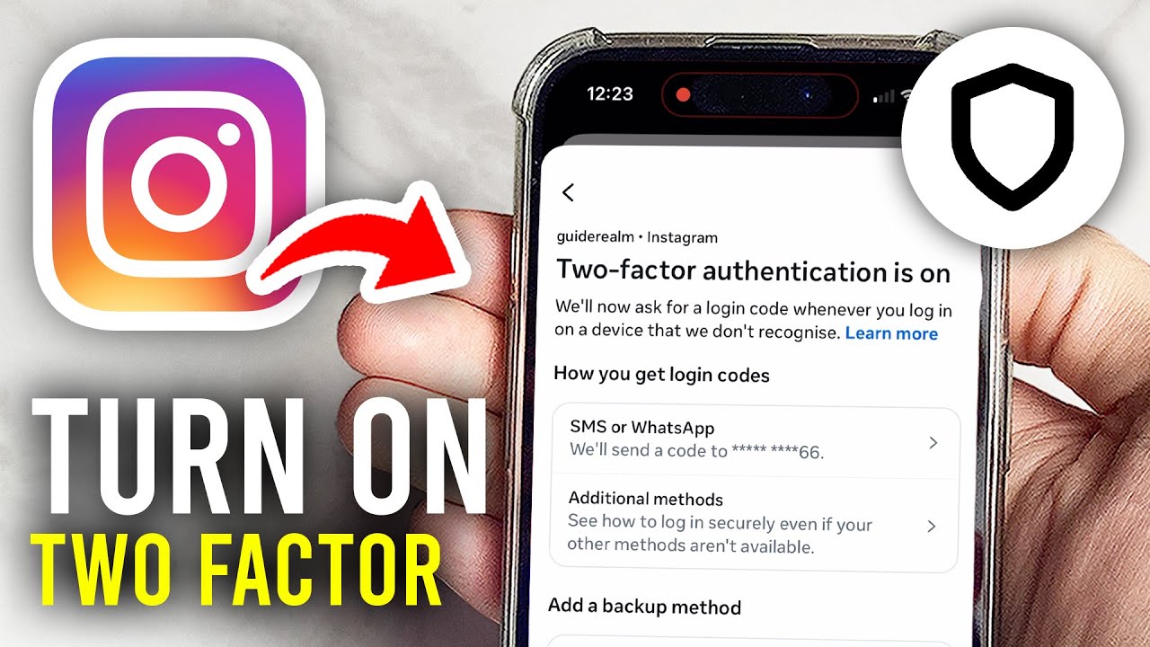 How To Turn On Two Factor Authentication On Instagram - Full Guide ...