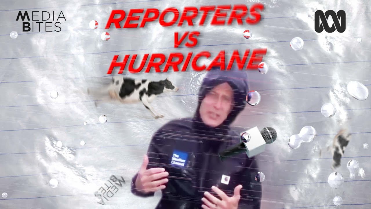 Dramatic TV rescue as reporters battle Hurricane Helene | Media Bites ...
