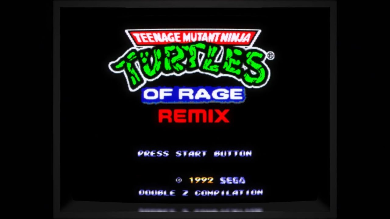 Teenage Mutant Ninja Turtles of Rage Remix (Sega Genesis) - Leonardo Stages 1-3 - YouTube