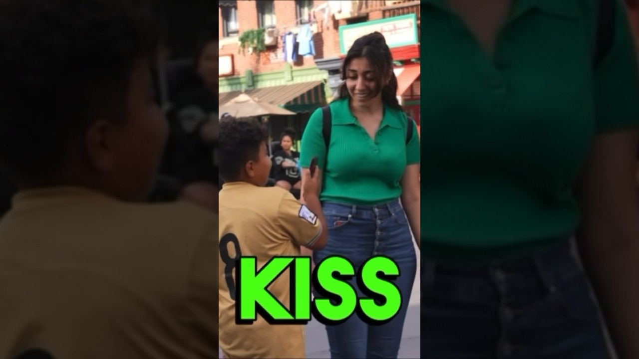 pt.2 of the Kiss or Slap challenge🤯 #universalstudios #kissorslap #rizz ...