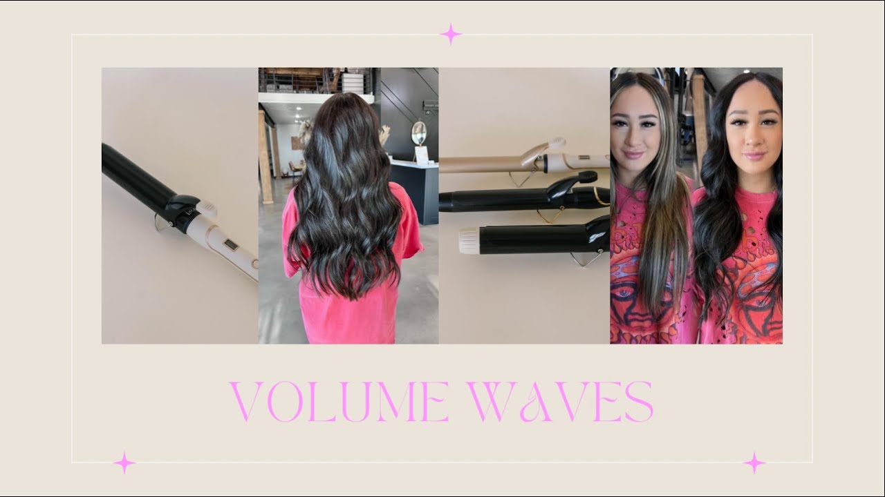 VOLUME WAVES HAIR TUTORIAL | JZ STYLES - YouTube