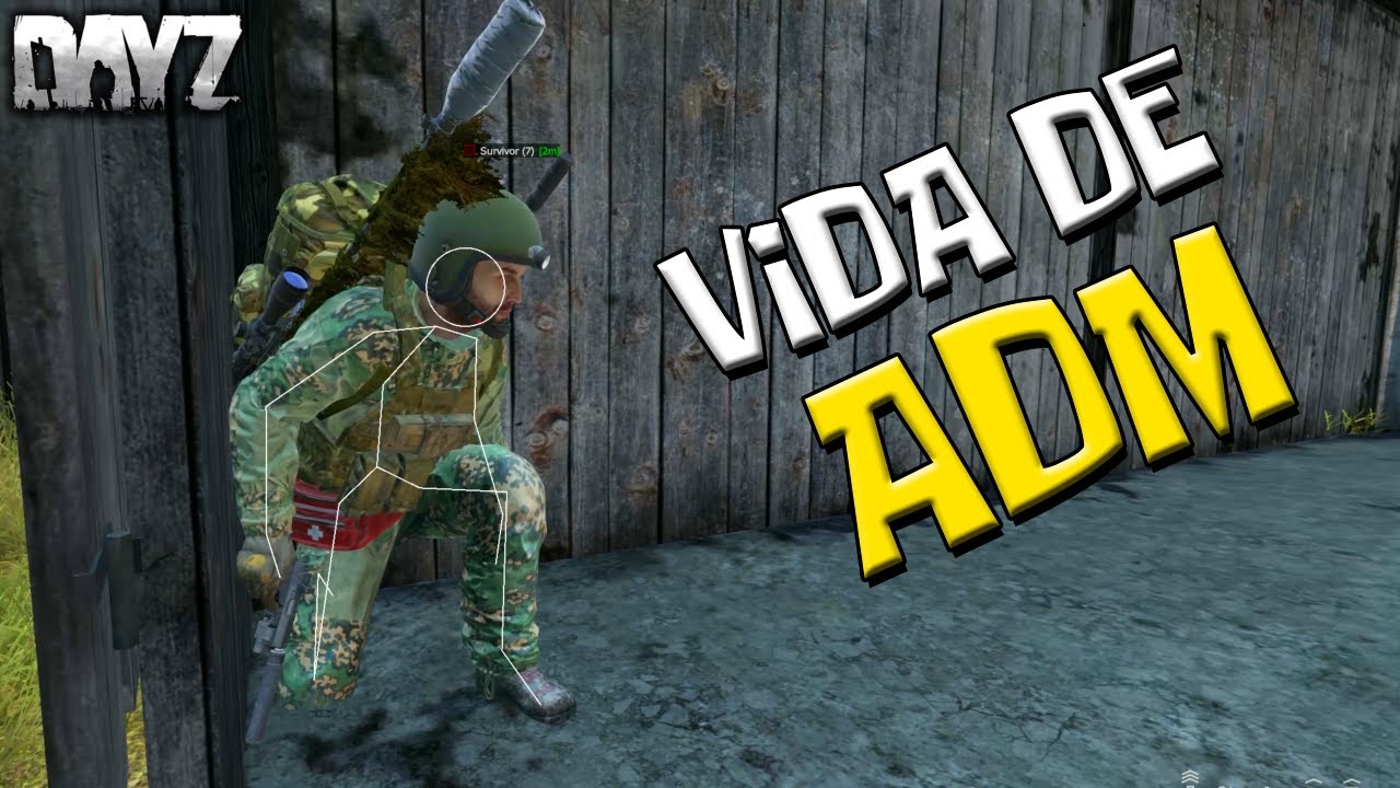 VIDA DE ADM - HACKER ACERTOU UM DISPARO de GLOCK a 700m - DayZ - YouTube