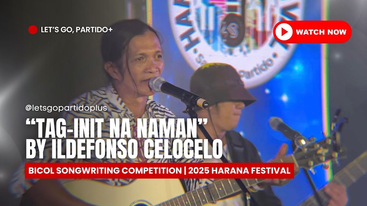 BICOL SONG | TAG INIT NA NAMAN by Ildefonso Celocelo - YouTube