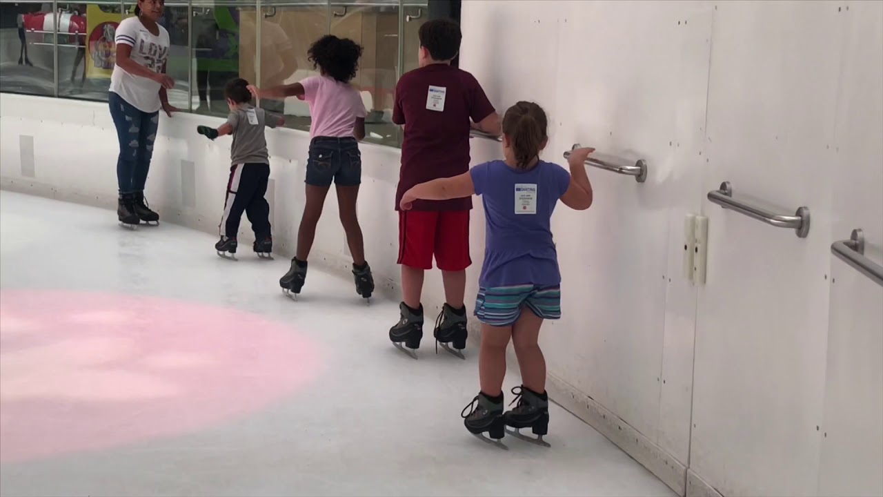 Ice Skating First Time 2018 - YouTube