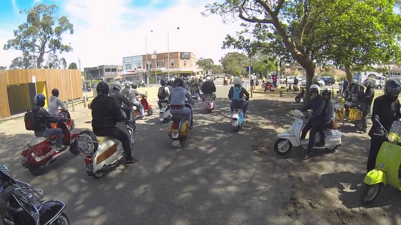 ANSC Australian National Scooter Rally Day 1 - YouTube