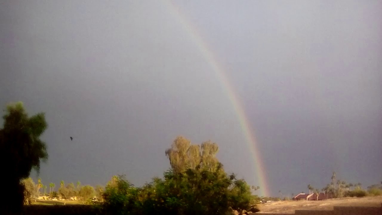 There are no rainbows without rain...... - YouTube