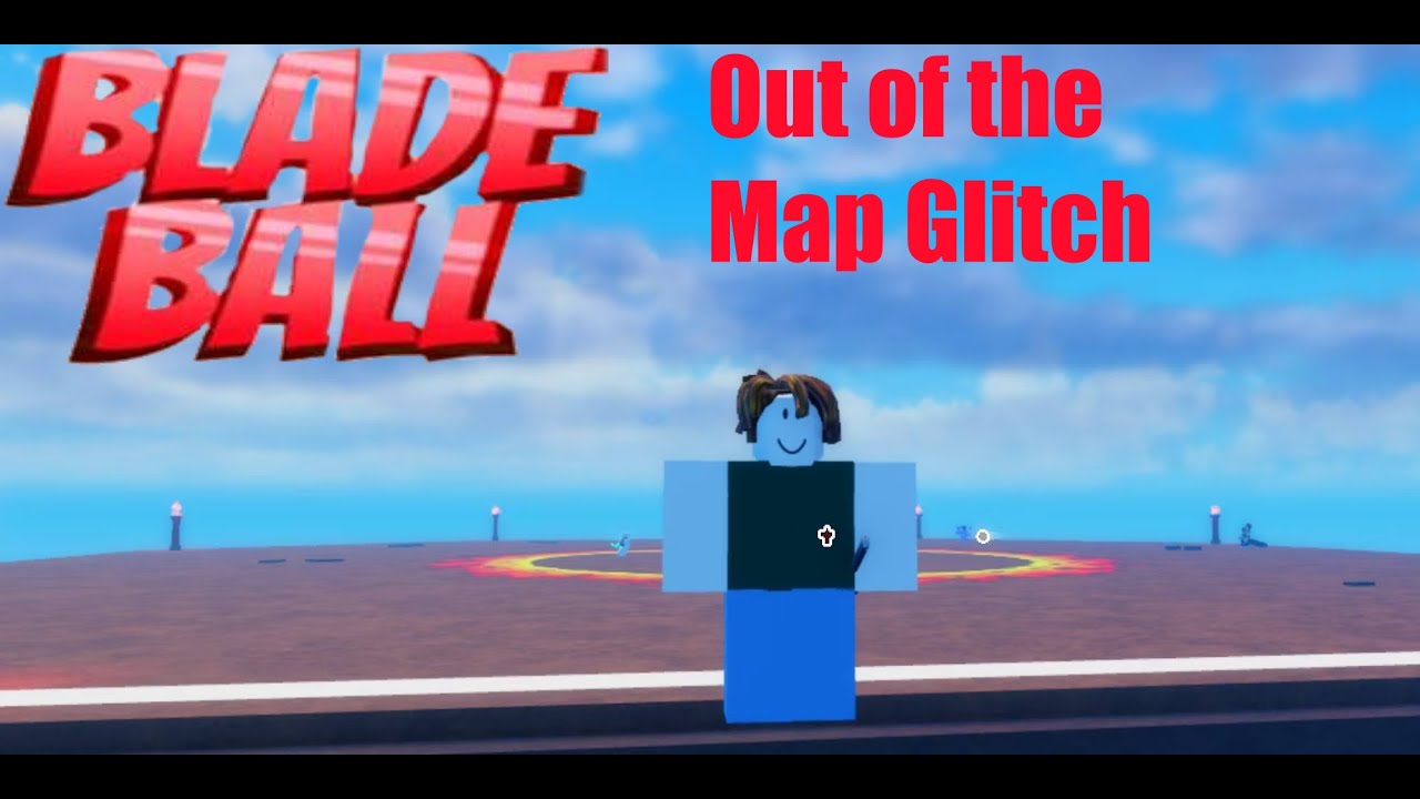 How to get out of the map in Blade Ball - YouTube