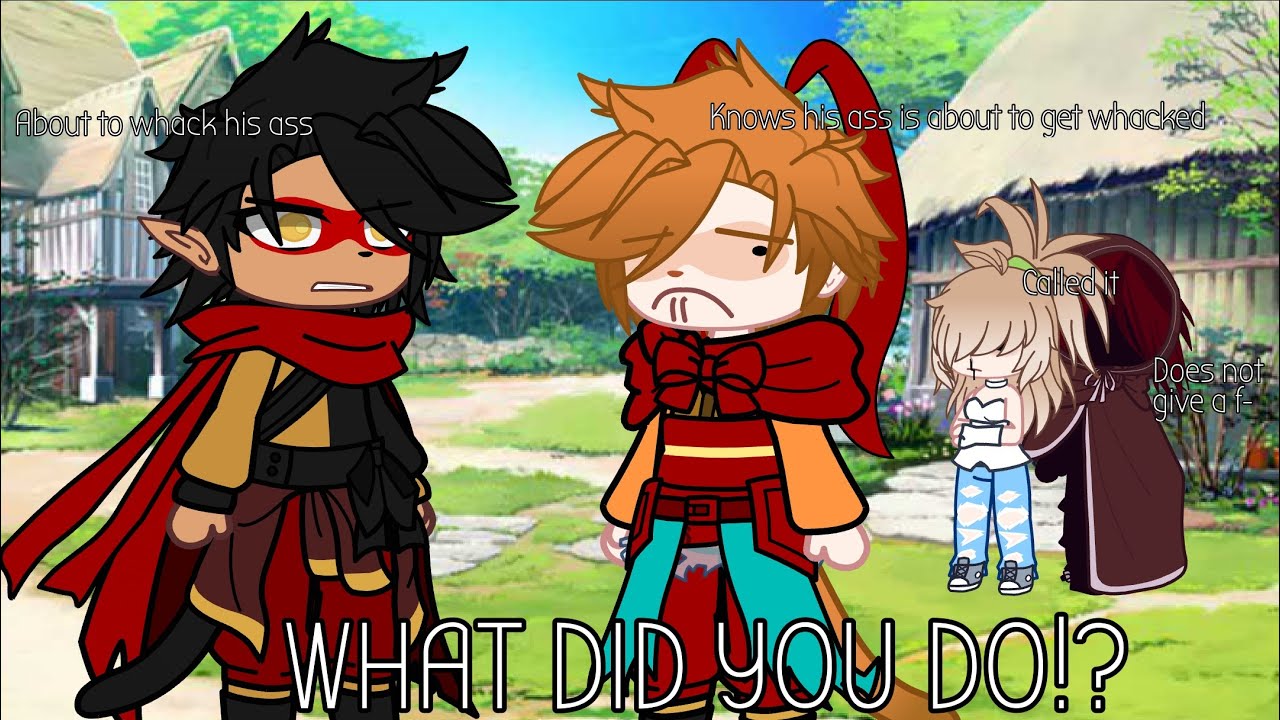 WHAT DID YOU DO!? || LMK meme || ShadowPeach - YouTube