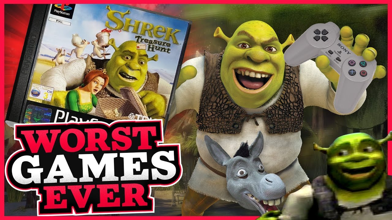 Worst Games Ever - Shrek: Treasure Hunt - YouTube