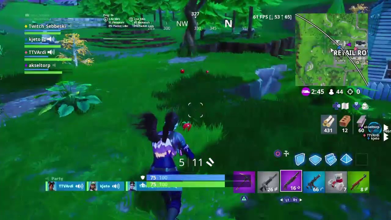 Spiller med kjeb - YouTube