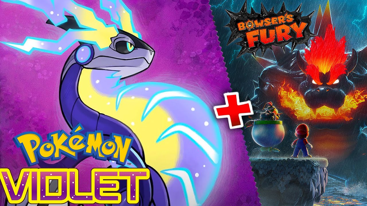 Pokémon Violet + Bowser's Fury - Full Game Walkthrough (HD) - YouTube