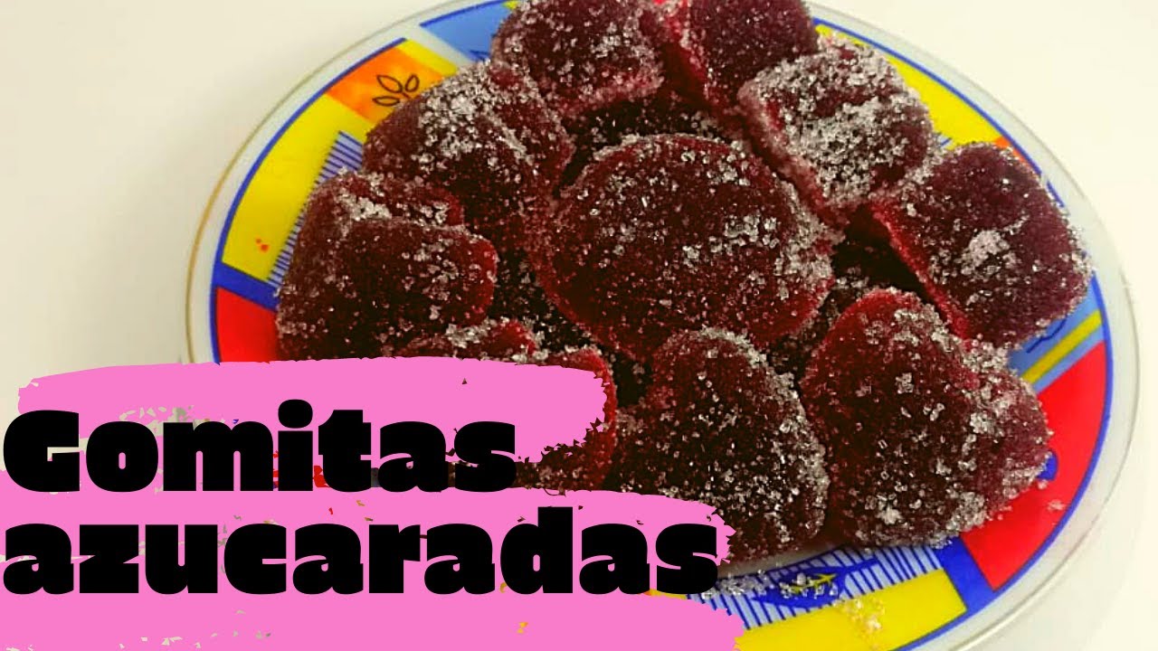 Gomitas azucaradas de gelatina | Dulces y más by Sussy - YouTube