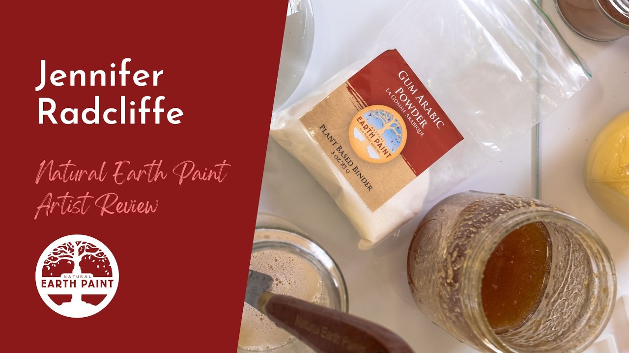 Natural Earth Paint Artist Review with Jennifer Radcliffe - YouTube