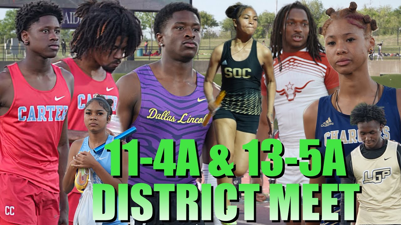 Texas High School Track & Field | Dallas ISD District Track Meet | 11 ...