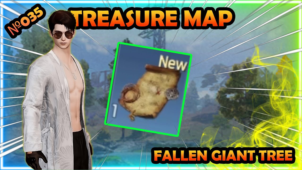 Fallen Giant Tree Treasure Map | UNDAWN - YouTube