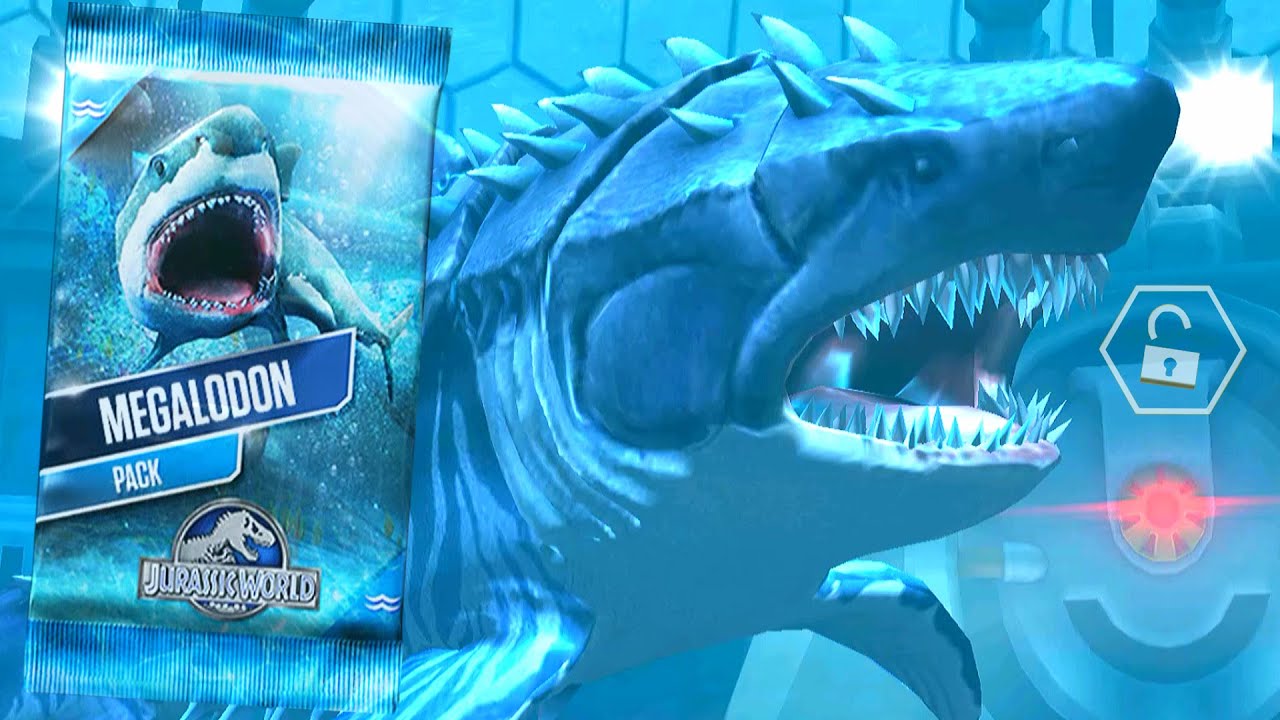 NEW UNLOCKING MEGALODON X3 MAX LEVEL 40 | JURASSIC WORLD THE GAME - YouTube