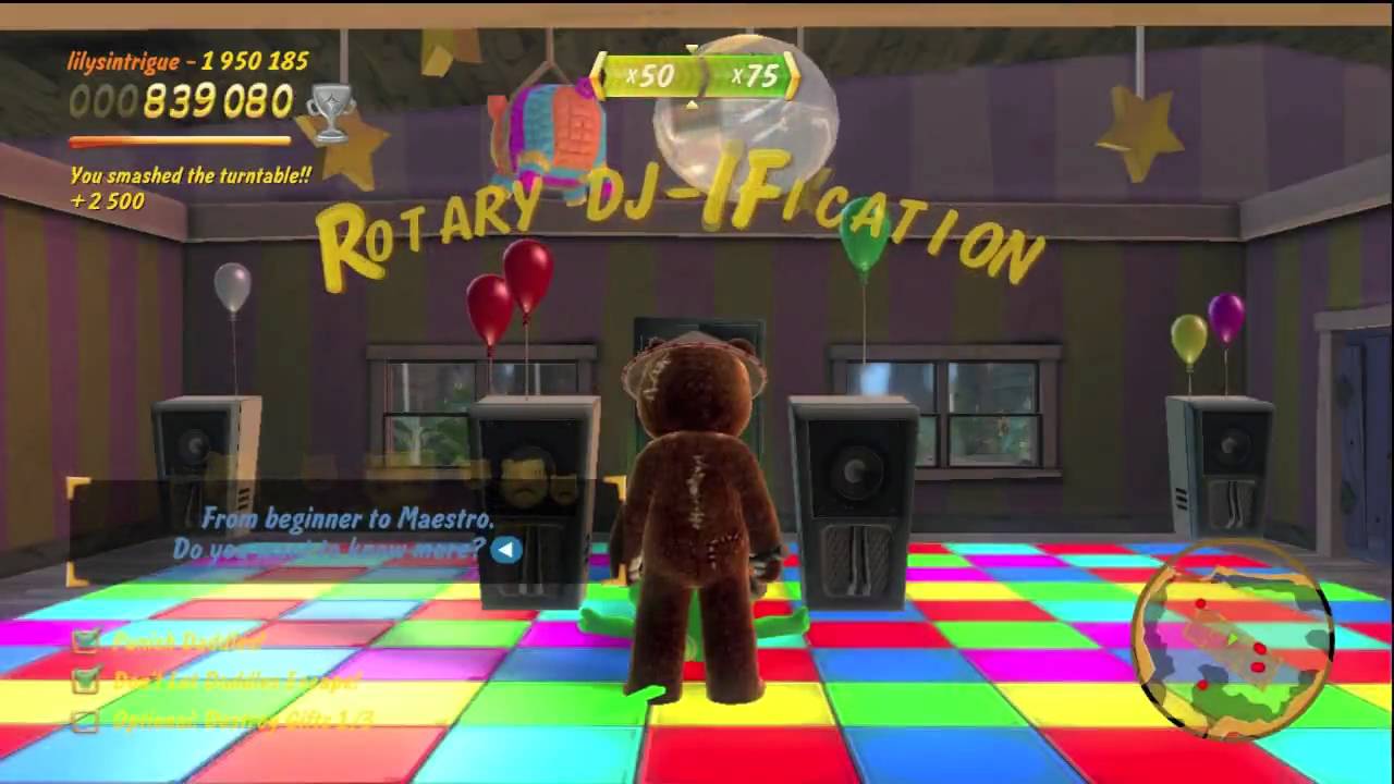 Naughty Bear Party Thrasher! Achievement - YouTube