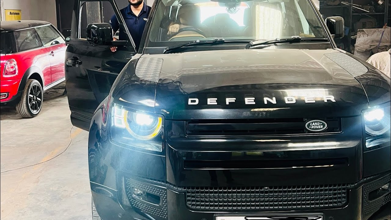 Defender water pump replacement this code P26CB-72 coolant pump - YouTube