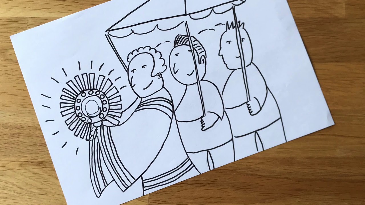 Aktion für Kinder zu Fronleichnam - YouTube Aktion für Kinder zu Fronleichnam - YouTube