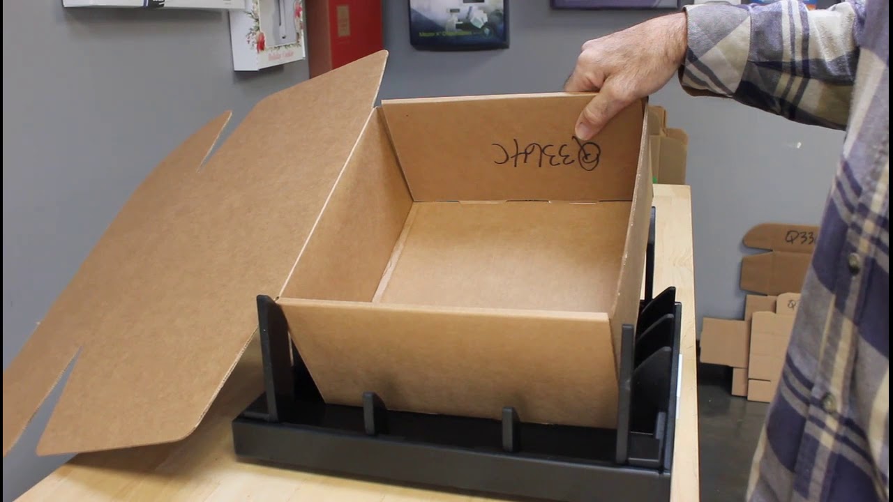 How to Fold Your 12 x 12 x 6" Corrugated Mailers, Cardboard Shipping ...