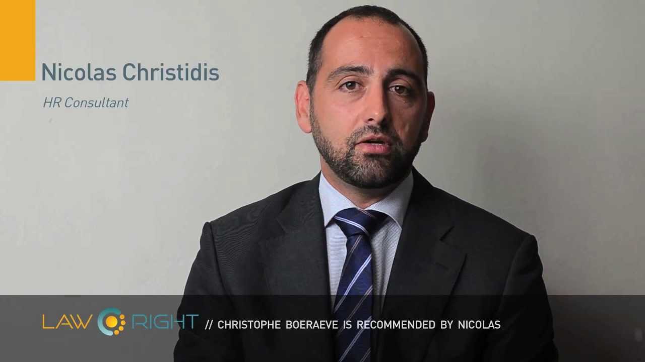 Témoignage de Nicolas Christidis sur Christophe Boeraeve - YouTube