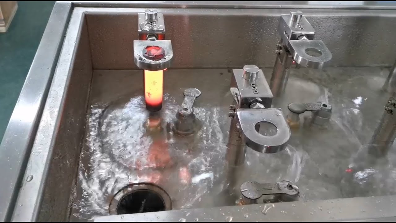 Video of operation instructions for end quenching testing machine - YouTube