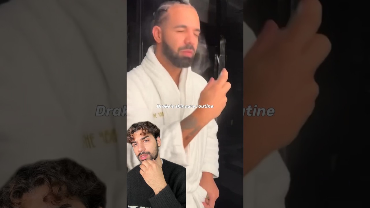 Drake’s skincare routine REVEALED! #mensgrooming - YouTube
