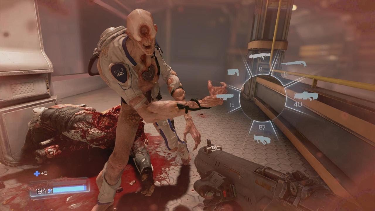 DOOM (2016) gameplay # 20 full graphics ps4/ps5 - YouTube