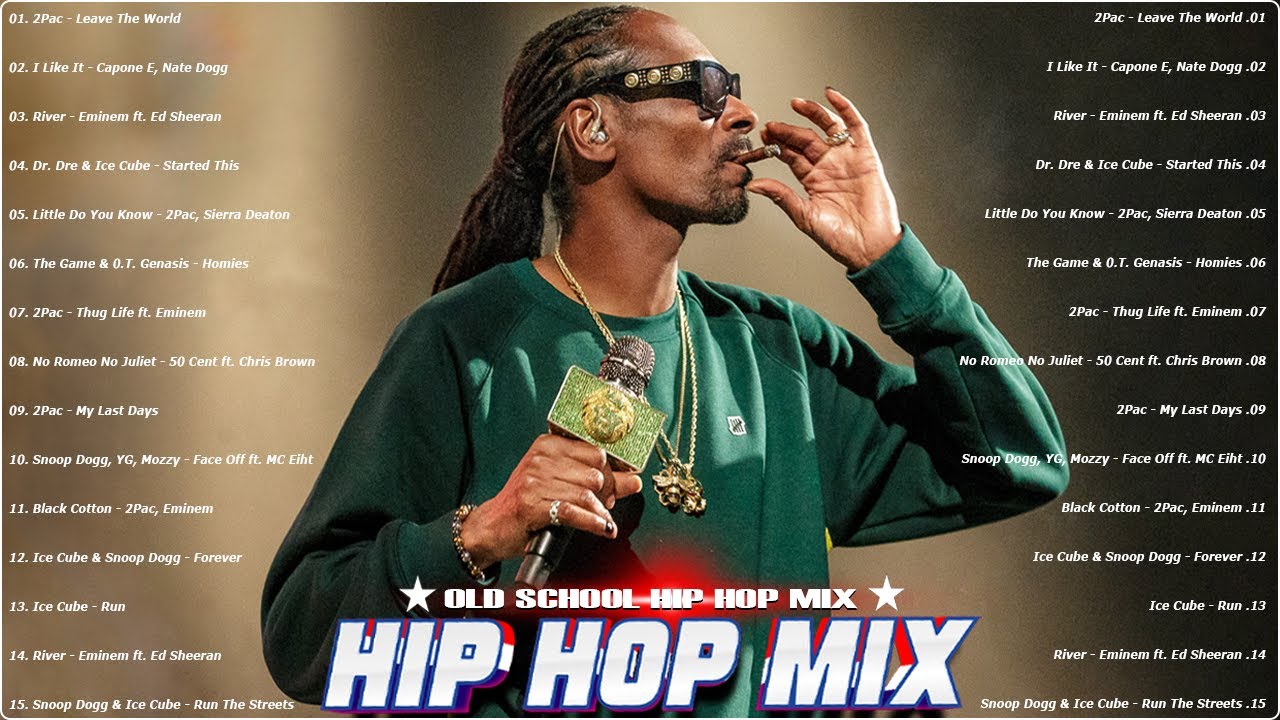 Hip Hop Mix 2023 💯💯 Best Hip Hop Mix 90s 2000s 🎉🎉 Snoop Dogg, 2Pac, Dr ...