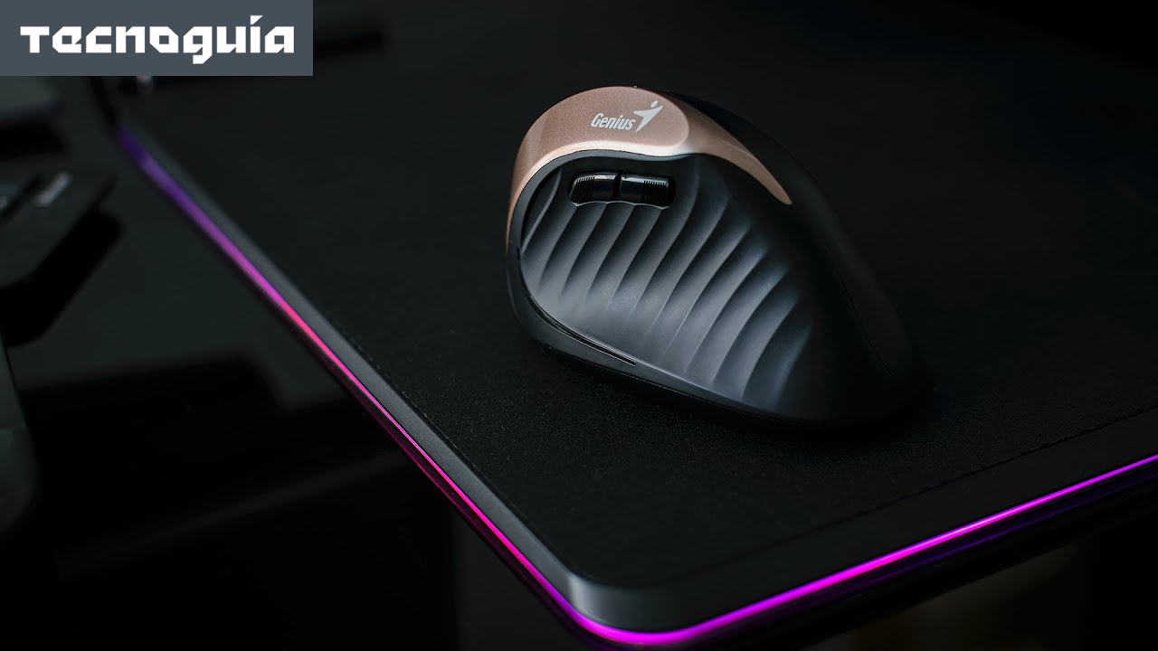 Genius Ergo 8250S - ¡Un mouse con diseño espectacular!, silencioso ...