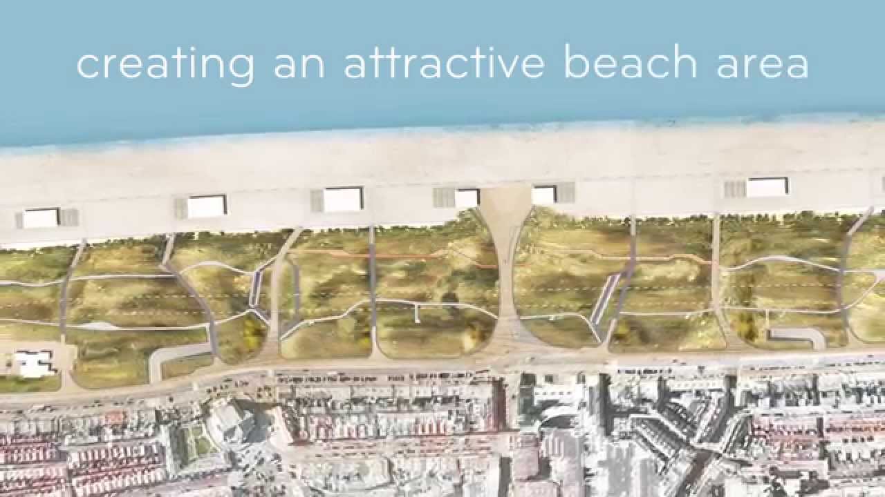 Katwijk: Dutch innovative coastal defence put into practice - YouTube