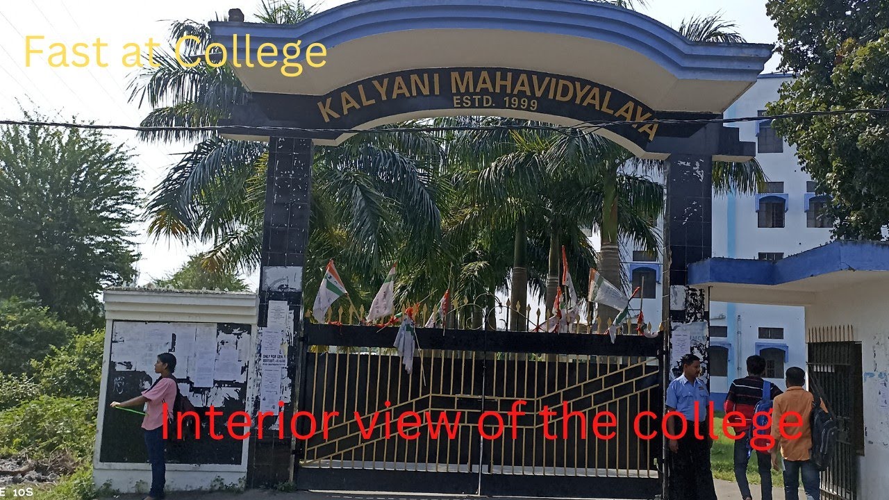 Fast day at College 🙂🙂 || Kalyani Mahavidyalaya 🏙🏙 || - YouTube