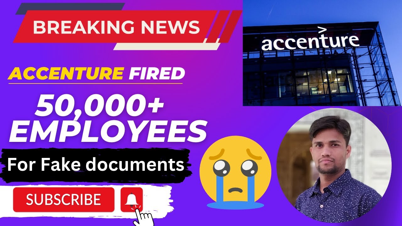 Accenture fired 50k employees🔥| accenture layoff | mass layoffs ...