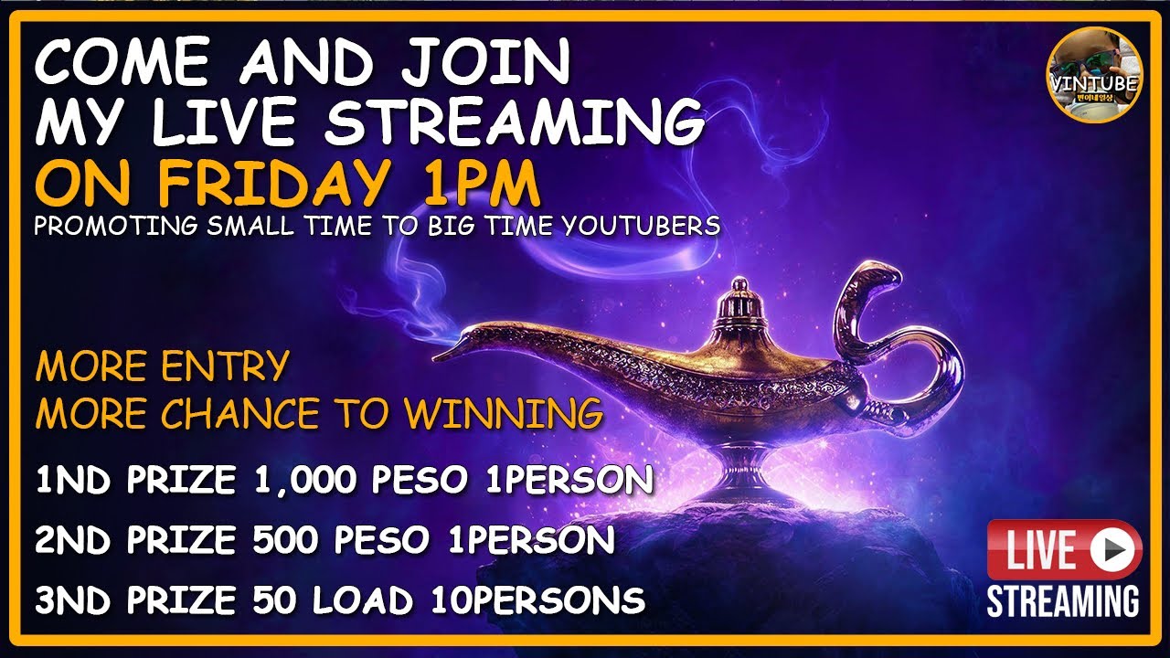 [First Live Streaming]💃🕺 - YouTube